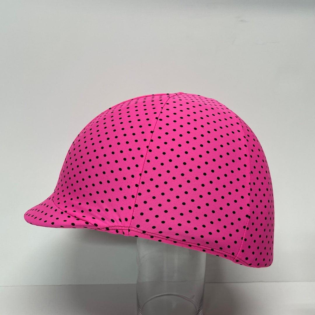 Horse RIDING COVER in Pink and Black Dot Print Lycra for Your Riding ...