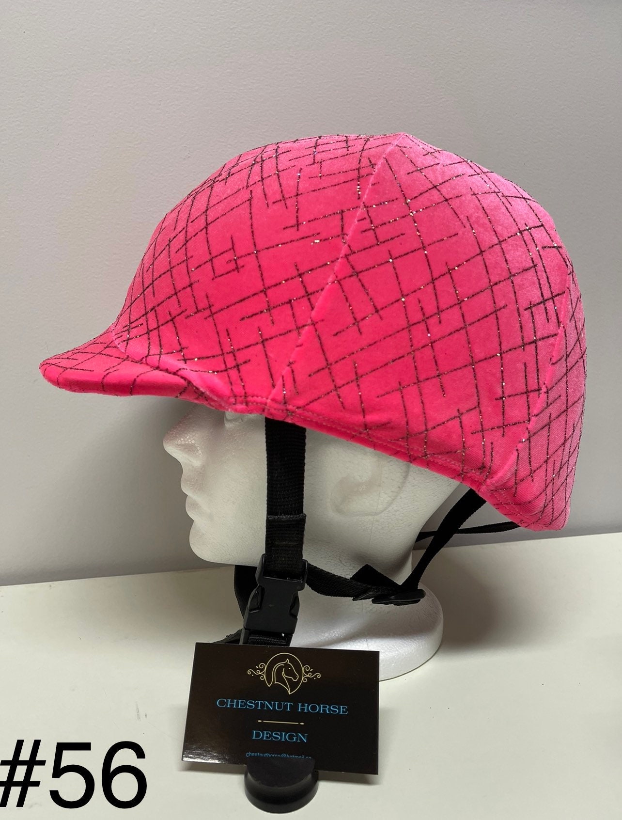 Pink Horse Helmet Covers Etc Fleece Equestrian Riding Helmet Cover ...