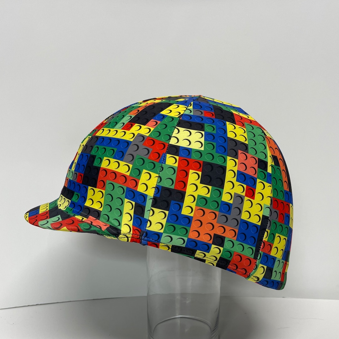 Horse RIDING COVER in Lego Style Block Print Lycra for Your Riding ...
