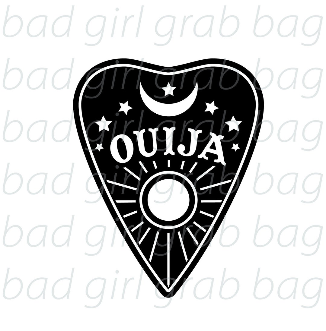 Ouija Planchette SVG Files for Cricut, Silhouette, Vinyl, HTV - Etsy