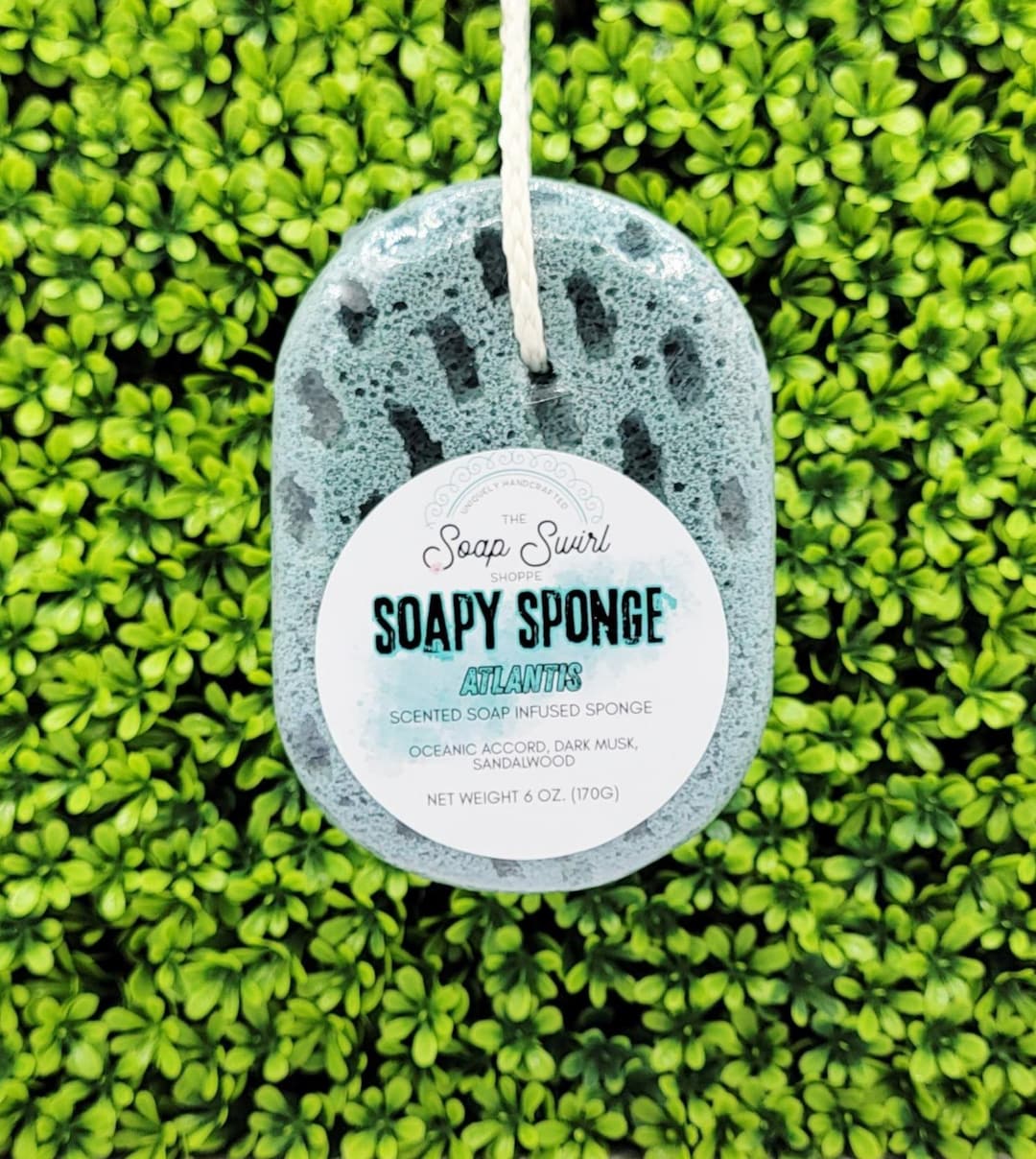 NEW! Soap Infused Sponge: Choose Your Scent, Vegan Exfoliating Body ...