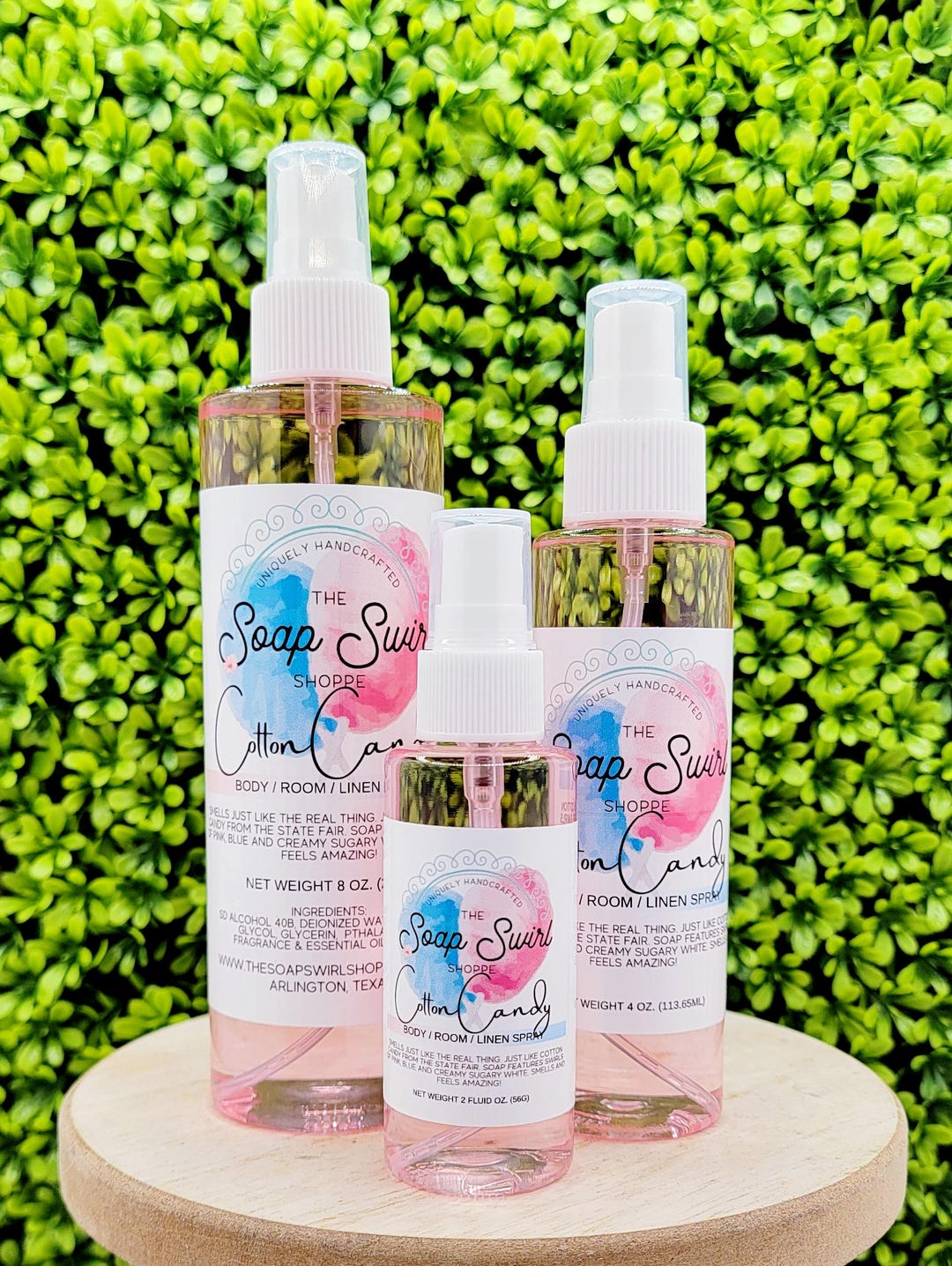 Cotton Candy Body & Room Spray: Vegan Fragrance Mist - Etsy
