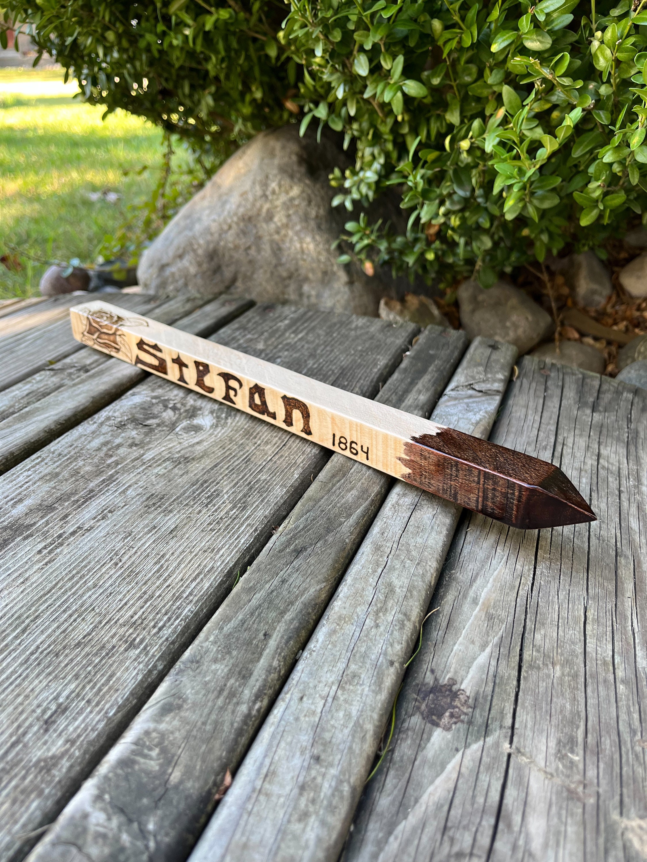 The Vampire Diaries White Oak Stake | Mystic Falls Wickery Bridge ...