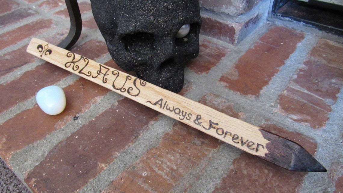 Vampire Diaries Inspired Wooden Stake White Oak Stake - Etsy