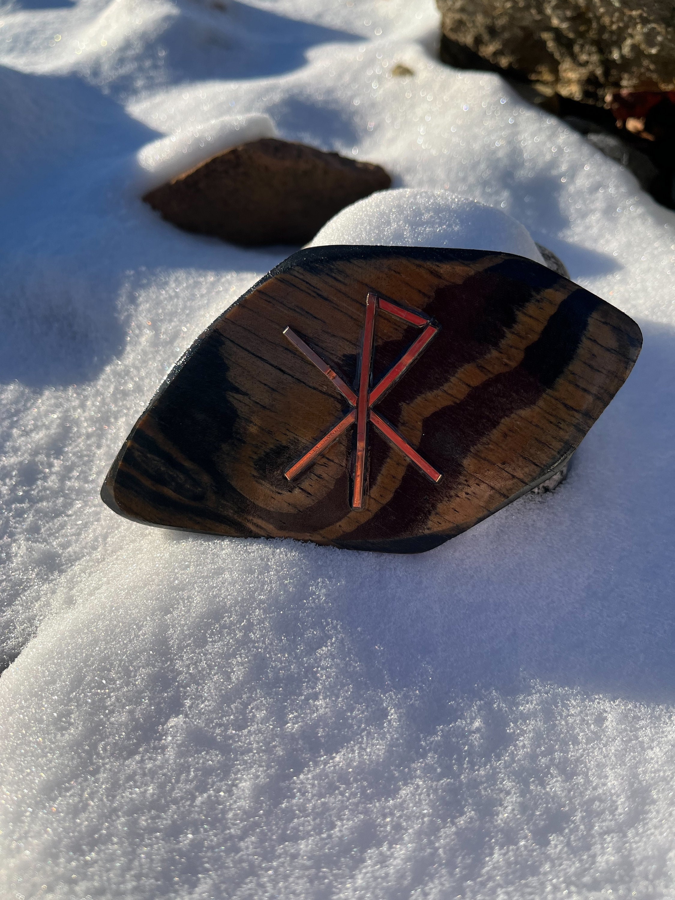 Norse VIKING LOVE RUNE Pagan Runes Viking Handmade Home Decor - Etsy