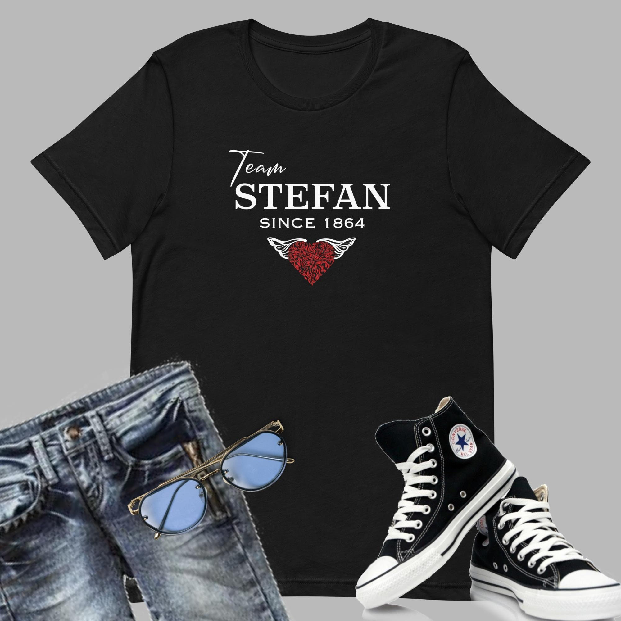 The Vampire Diaries Team Stefan T-shirt, Team Stefan Since 1864 T-shirt, TVD Merch, Stefan ...