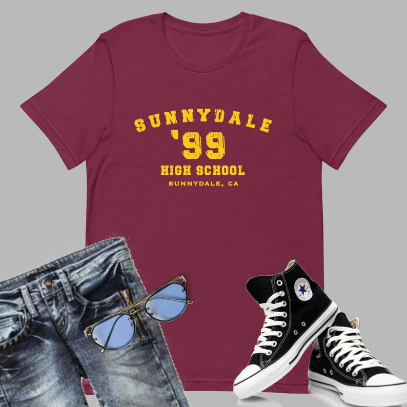 Sunnydale High School Shirt, Buffy Shirt, Sunnydale Razorbacks Tee ...
