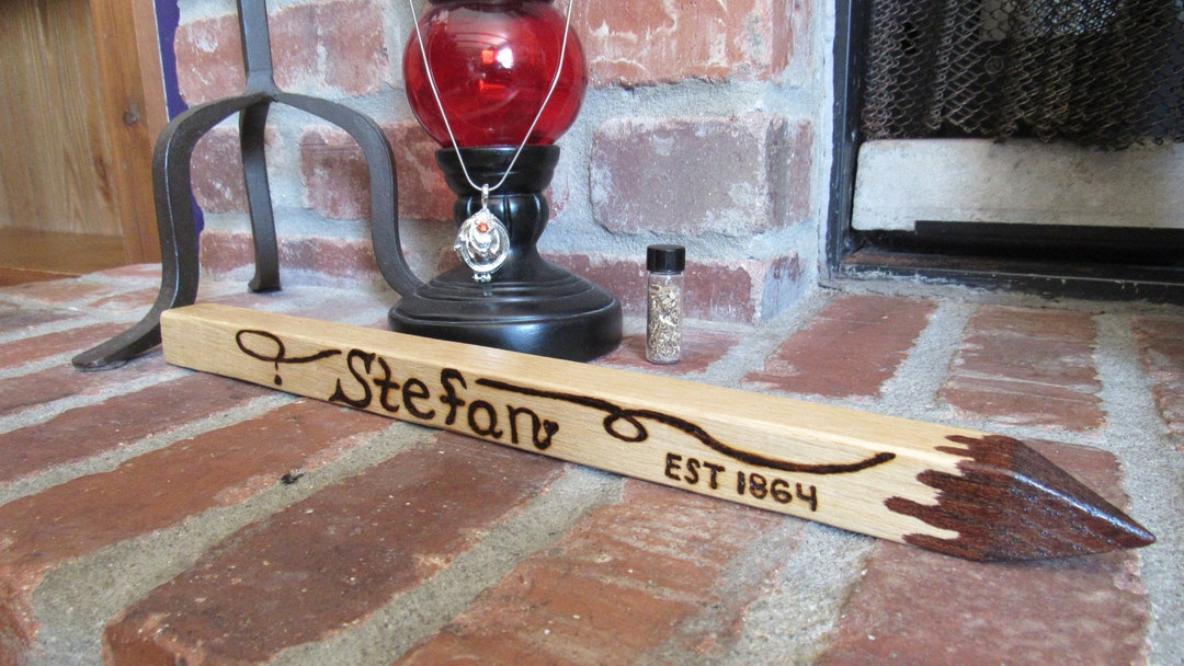 The Vampire Diaries Inspired White Oak Stake Mystic Falls Stefan ...
