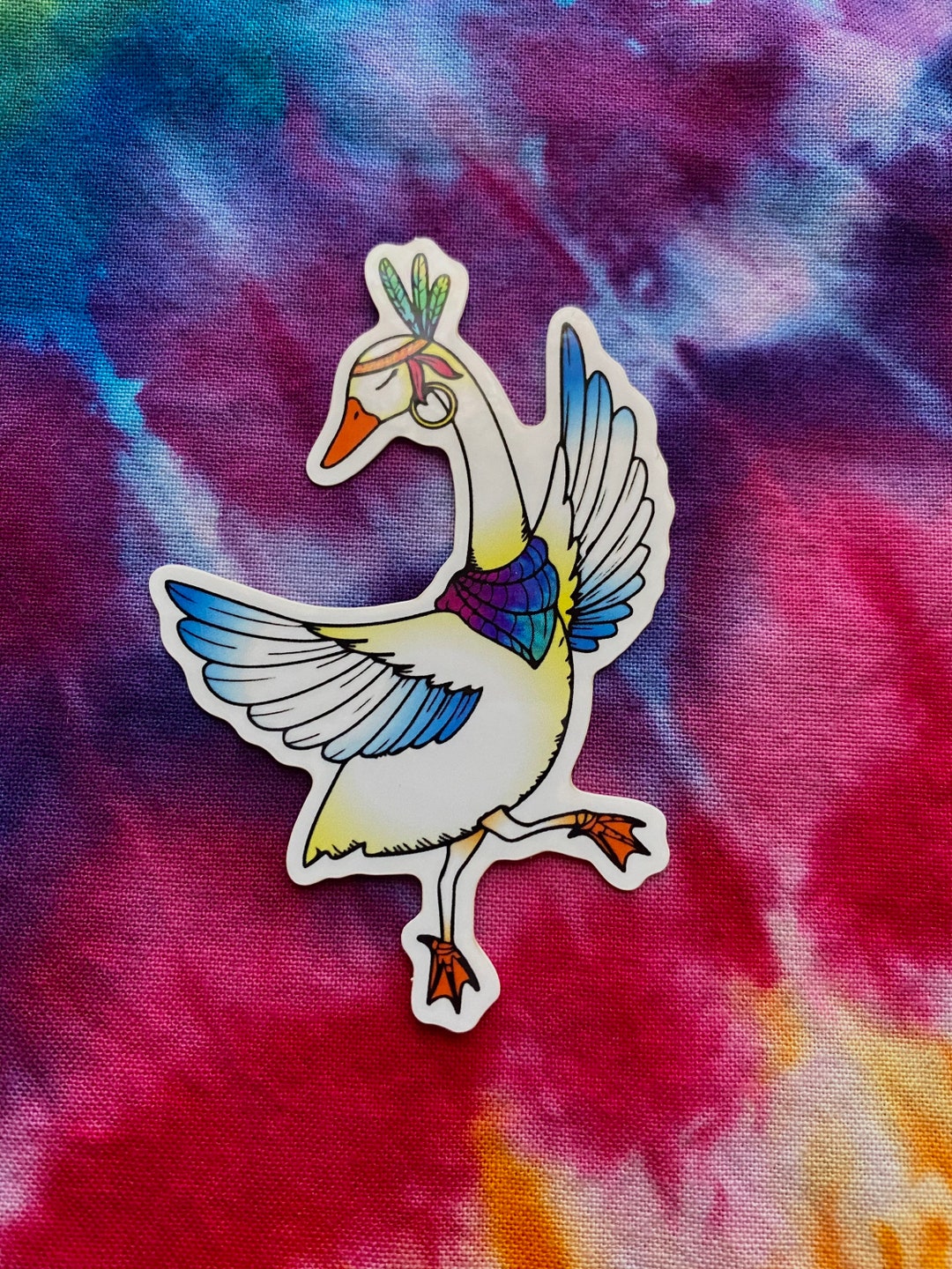 Goose Chick Honk Honk Goose the Band Sticker - Etsy