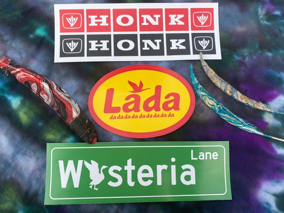Honk Honk Goose the band sticker set of 3 | Etsy