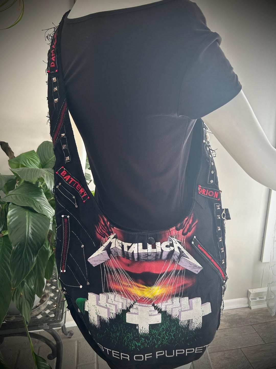 METALLICA Festival Bag - Master of Puppets From Upcycled T-shirt - Etsy UK