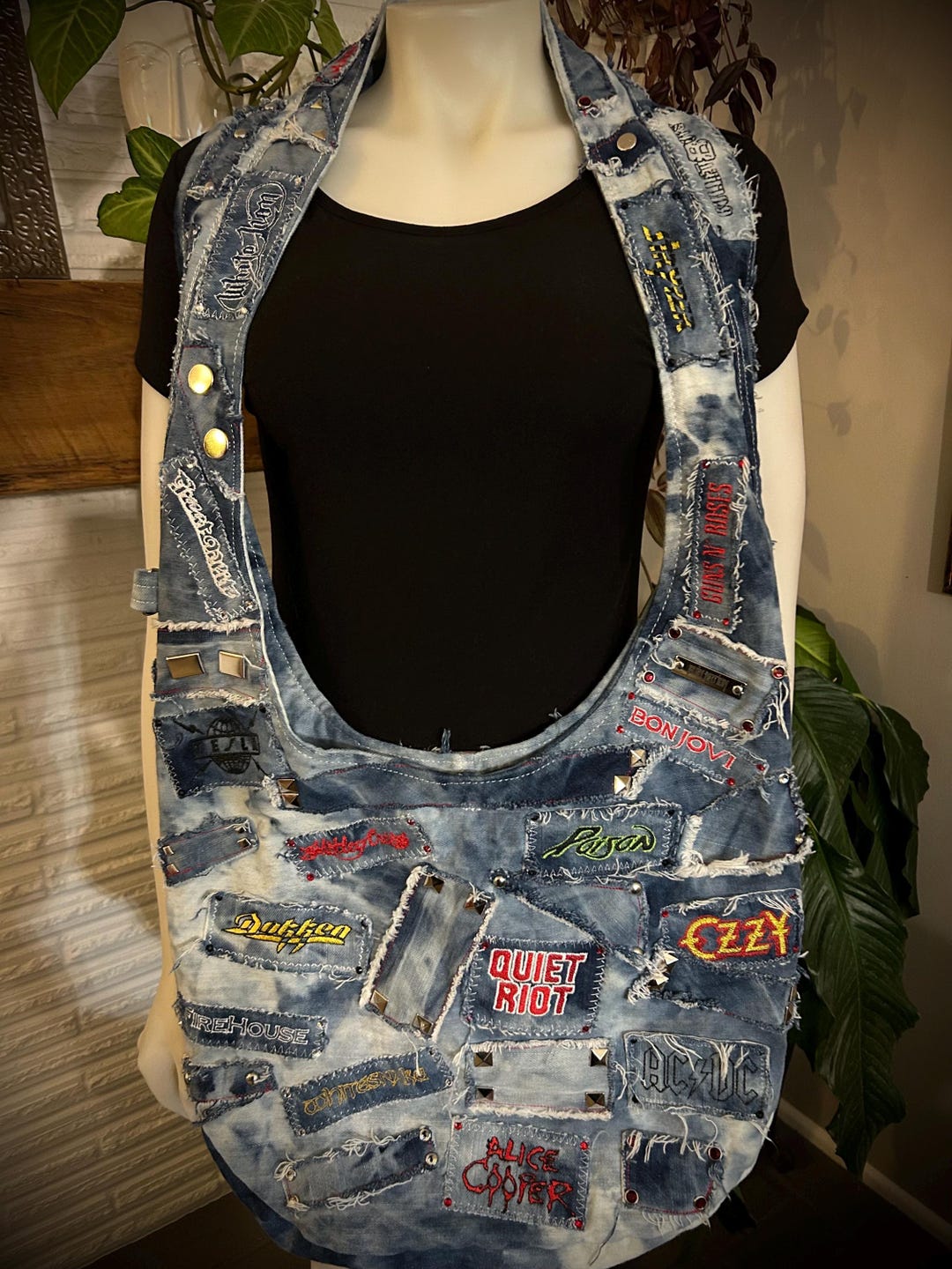 80’s Hair Metal Festival Bag - Etsy