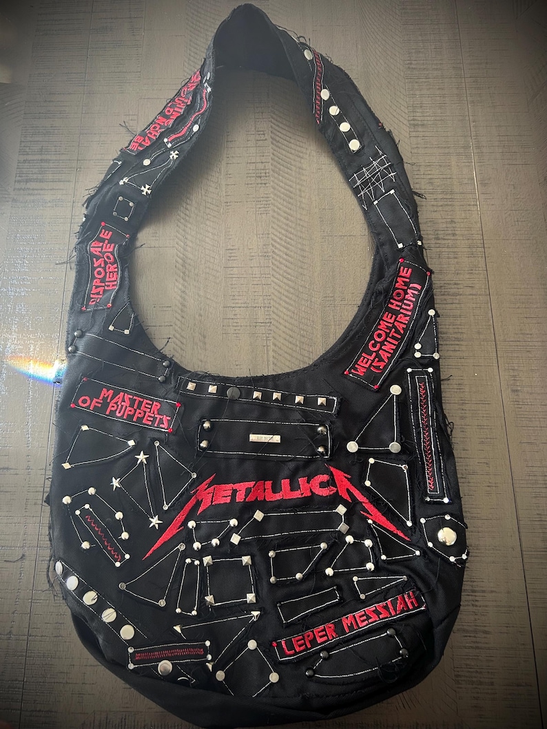 METALLICA Festival Bag - Master of Puppets From Upcycled T-shirt - Etsy UK