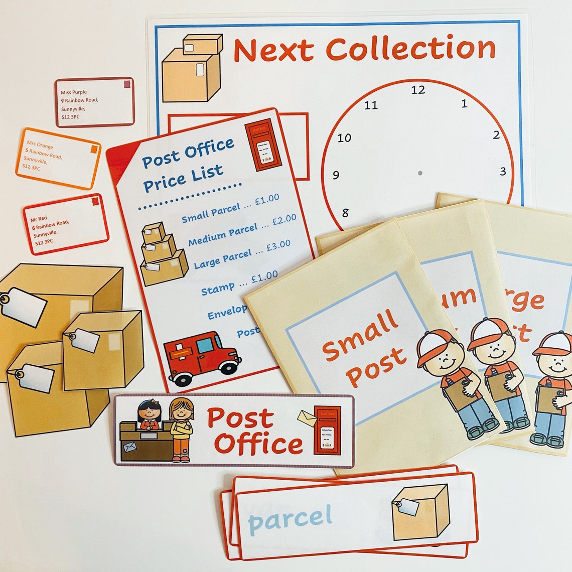 Pretend Play Post Office | Teaching Resources | Early Years | No Prep ...