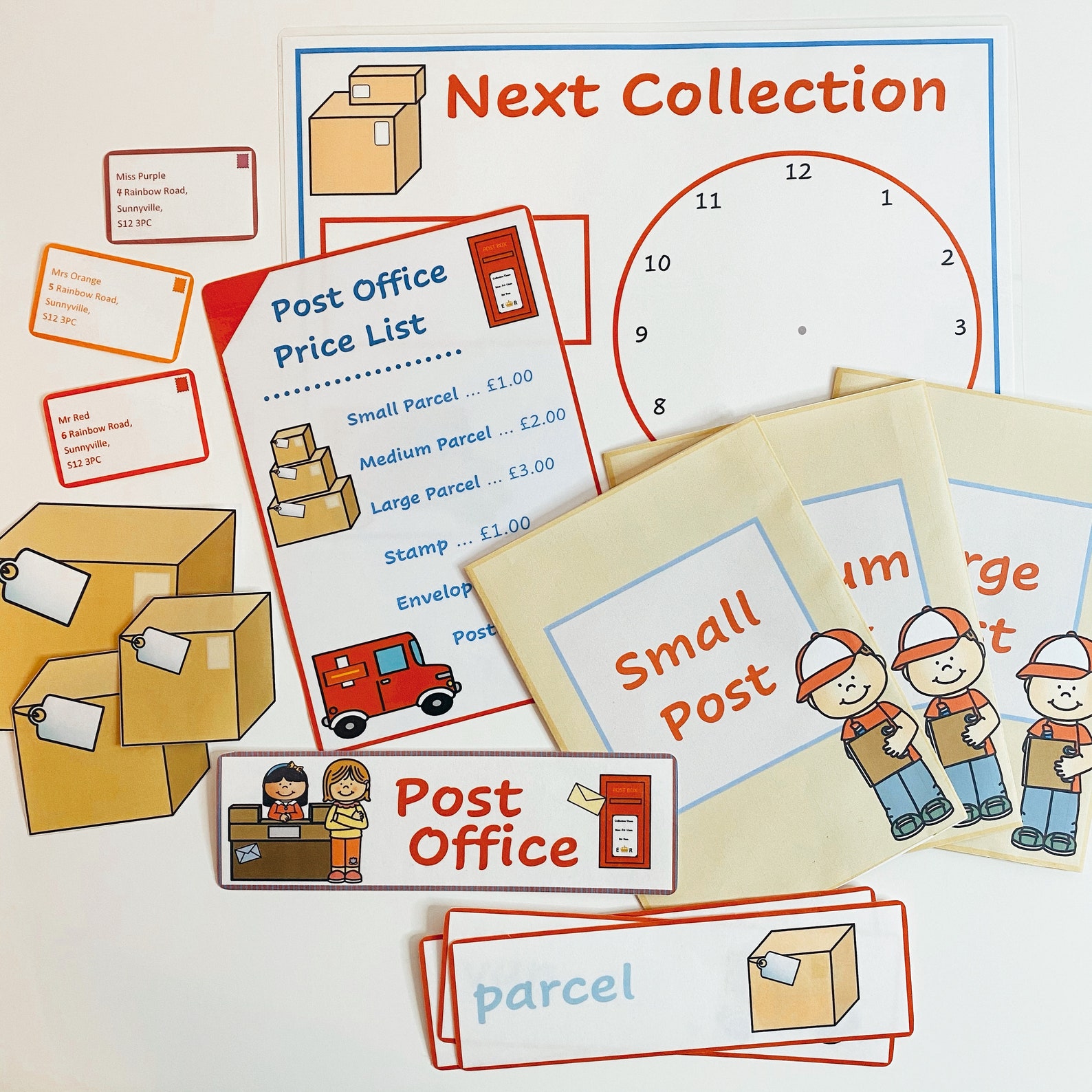 Pretend Play Post Office | Teaching Resources | Early Years | No Prep ...