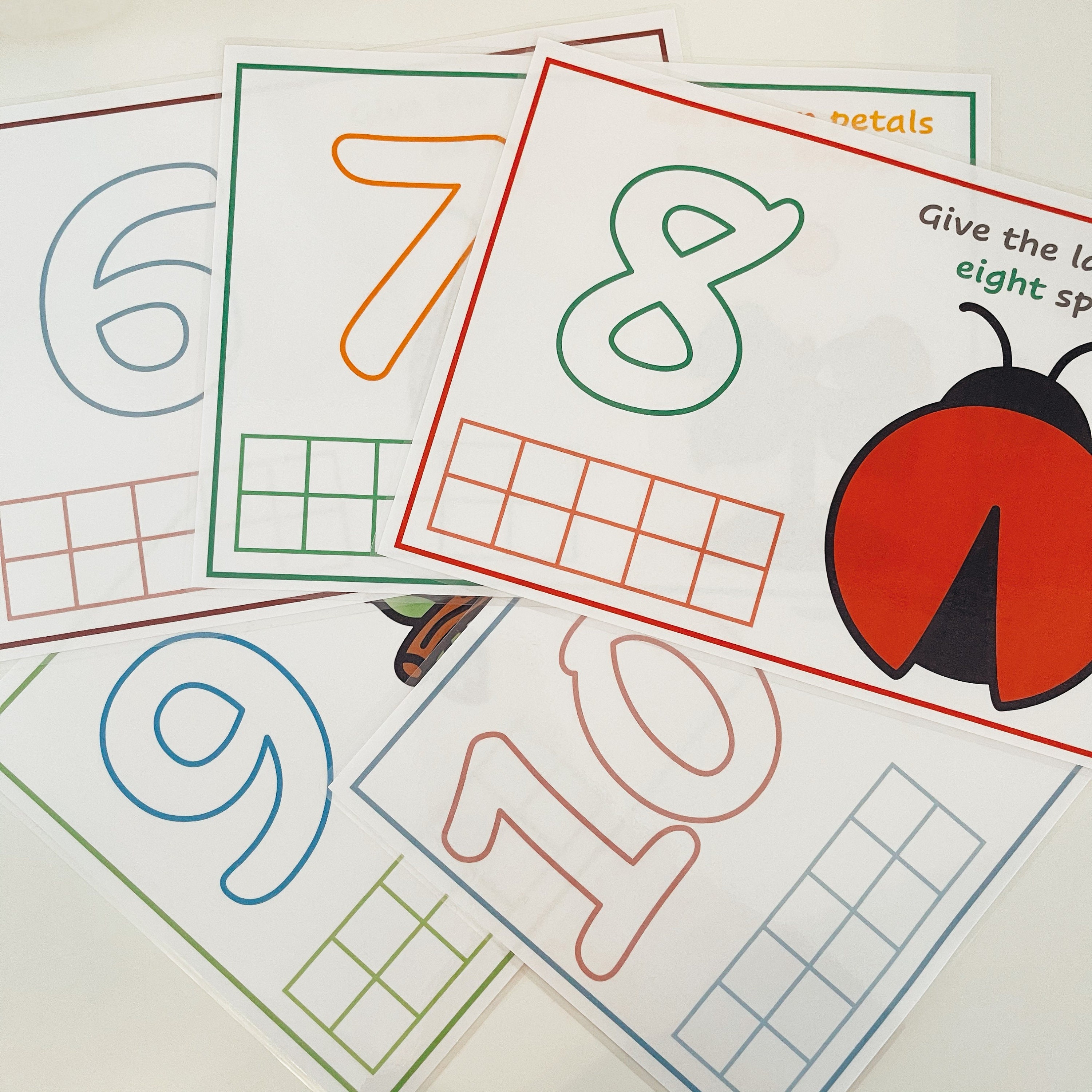 Play Dough Mats | Play Doh | Number | Toddler | Preschool | Counting ...