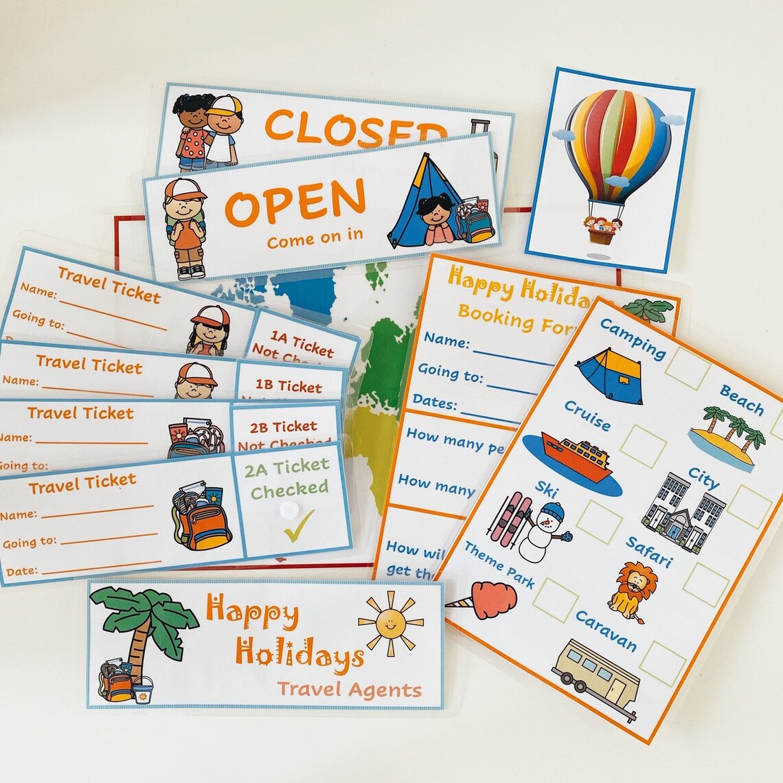 Pretend Play Travel Agency | Teaching Resources | Early Years ...