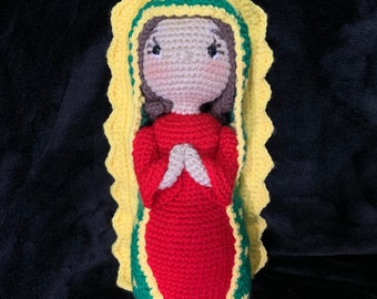 Crochet Virgin Mary Pattern - Etsy