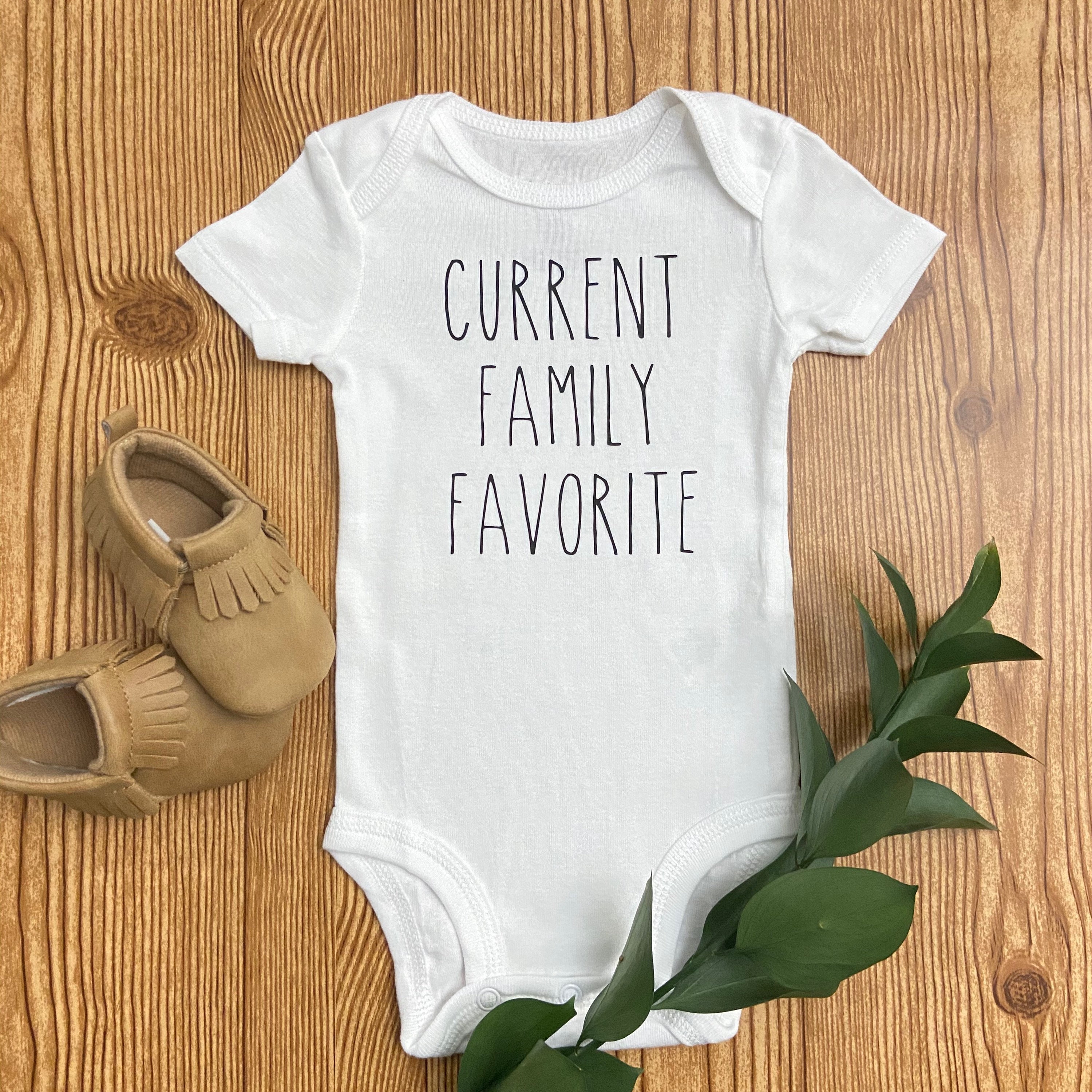 Current Family Favorite Baby Onesie: Unisex Cotton Bodysuit - Etsy