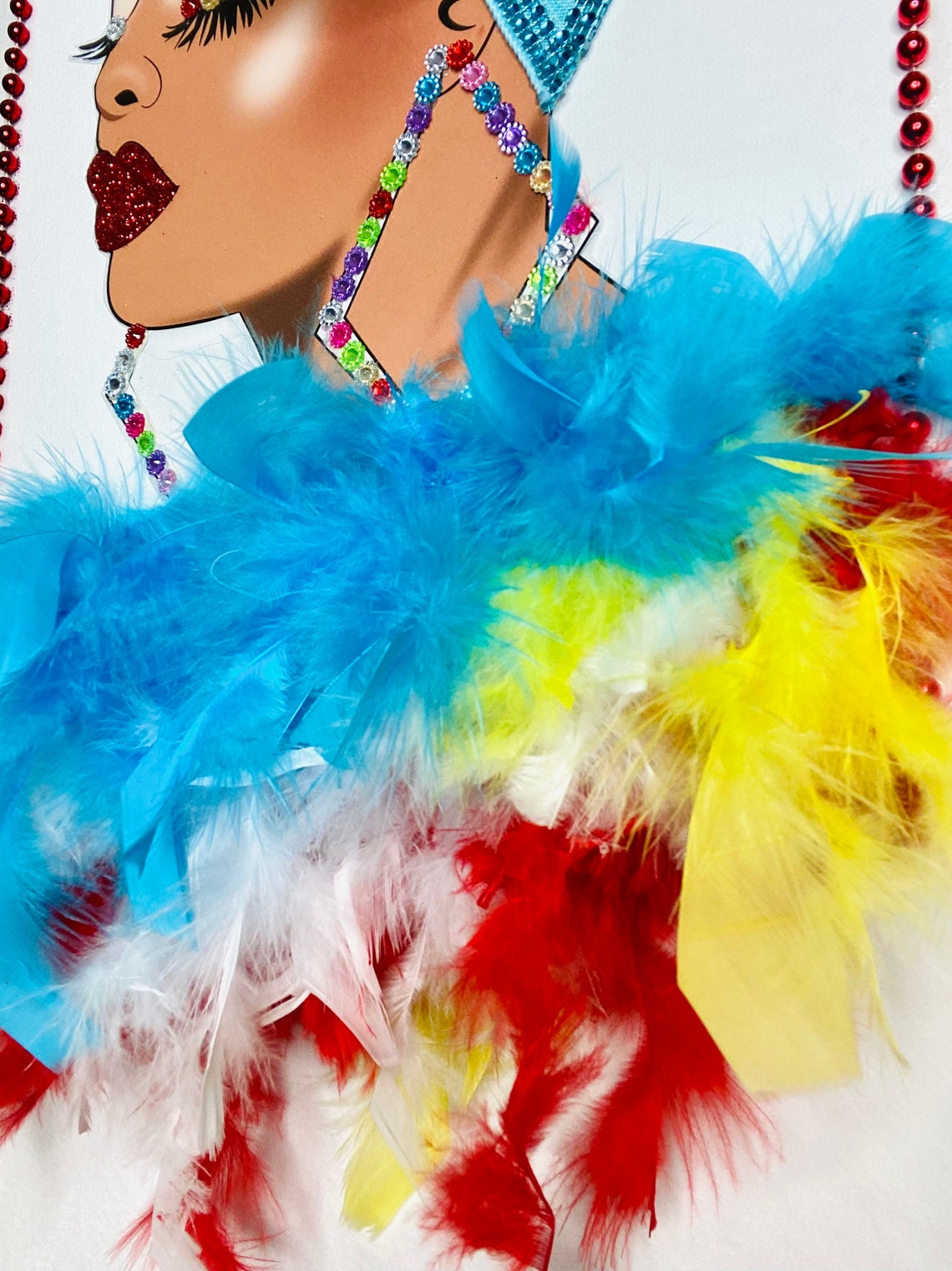 Diva canvas decor African decor Black history decor Diva | Etsy