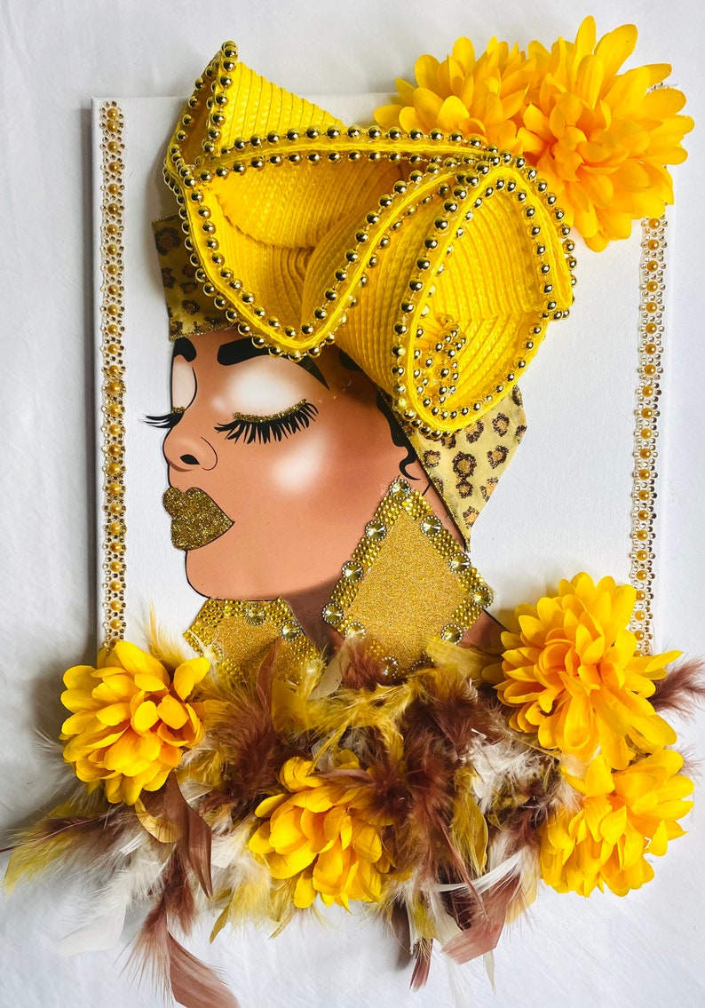 Diva canvas decor African decor Black history decor Diva | Etsy