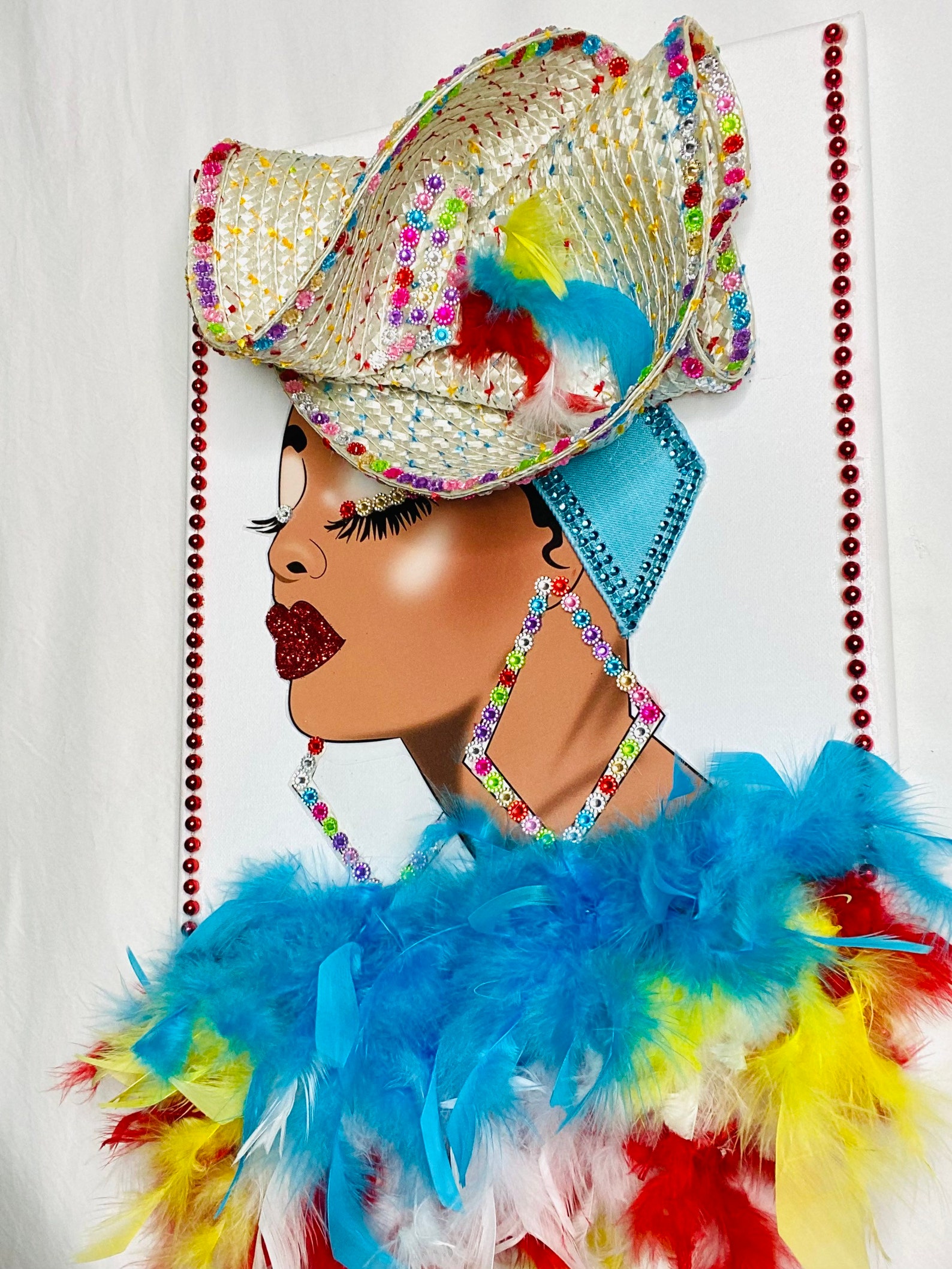 Diva canvas decor African decor Black history decor Diva | Etsy