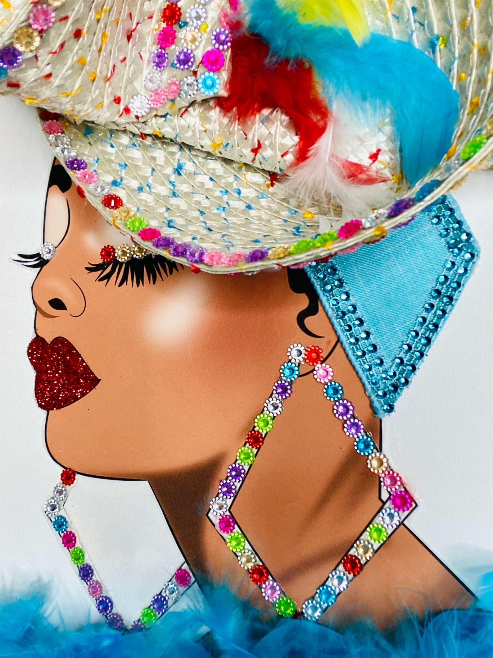 Diva canvas decor African decor Black history decor Diva | Etsy