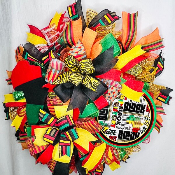 African Wreath - Etsy