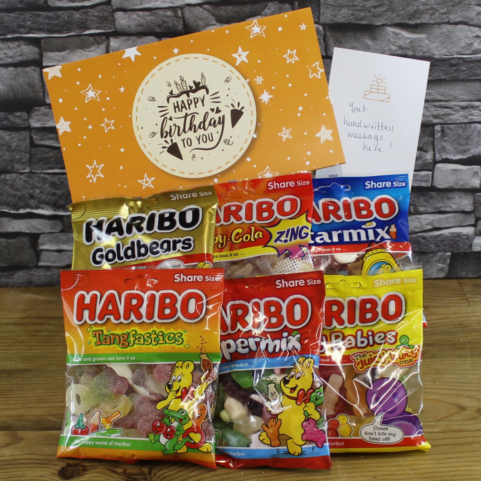 Happy Birthday, Large Haribo Assortment Sweet Hamper Gift - Etsy