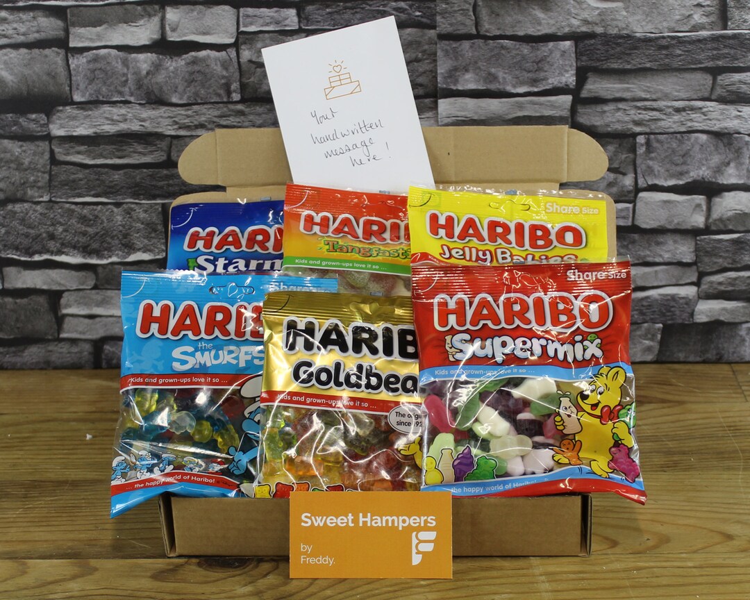 Large Haribo Assortment Sweet Hamper Gift - Etsy