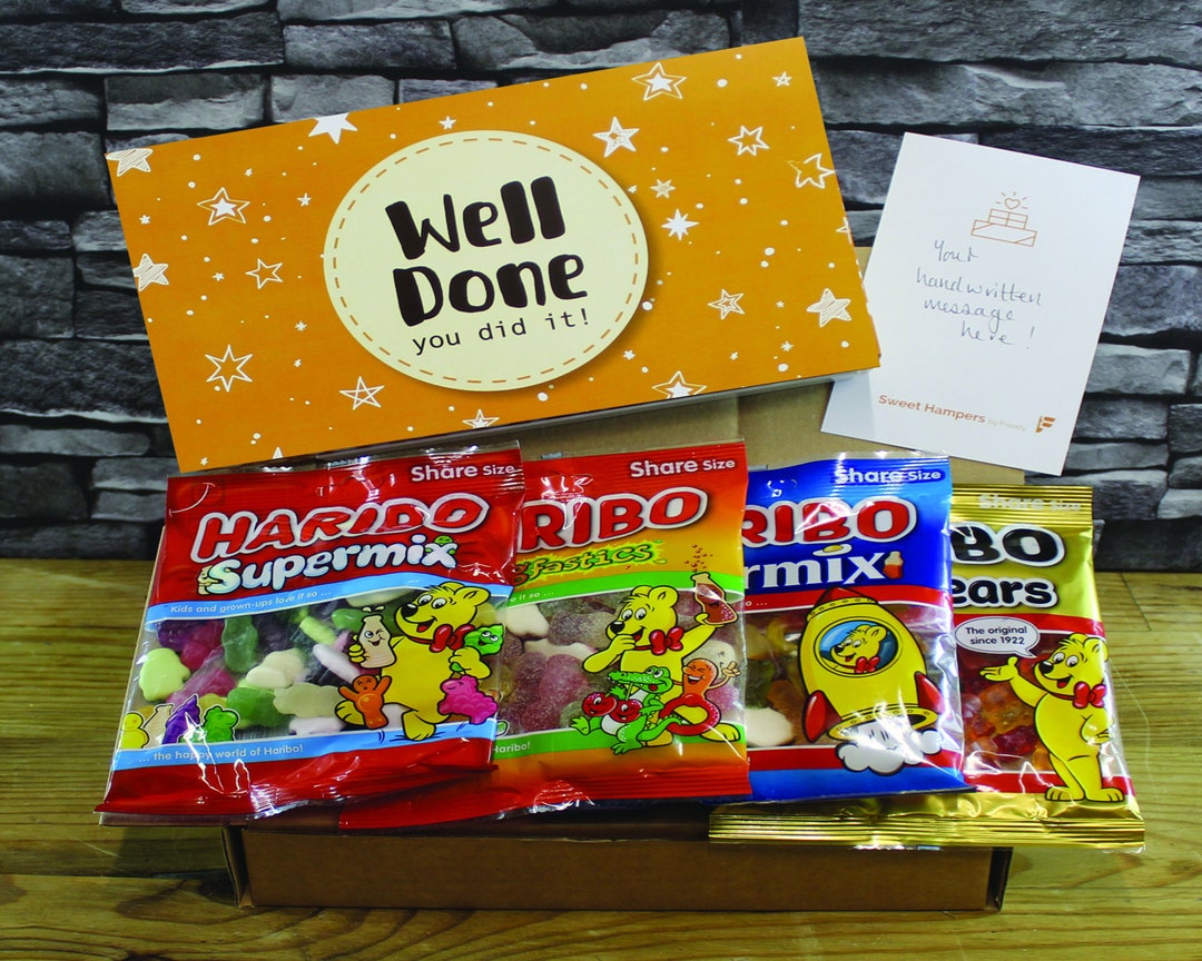 Well Done Haribo Assortment Sweet Hamper Gift - Etsy