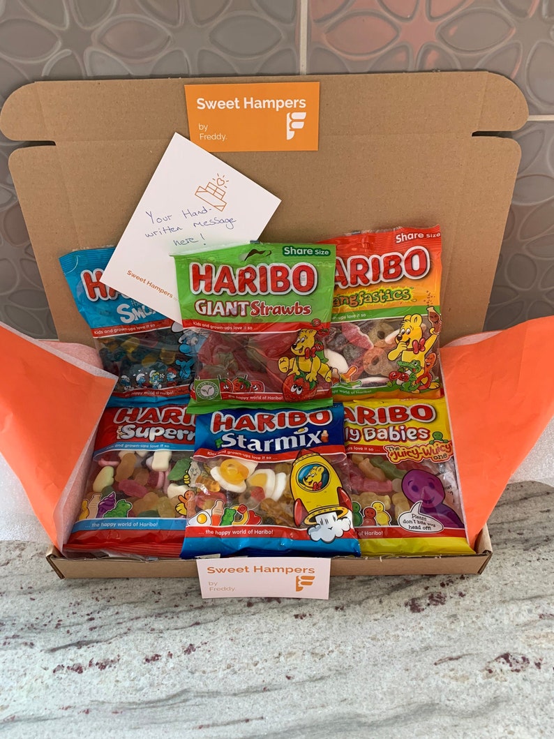 Happy Birthday, Large Haribo Assortment Sweet Hamper Gift - Etsy