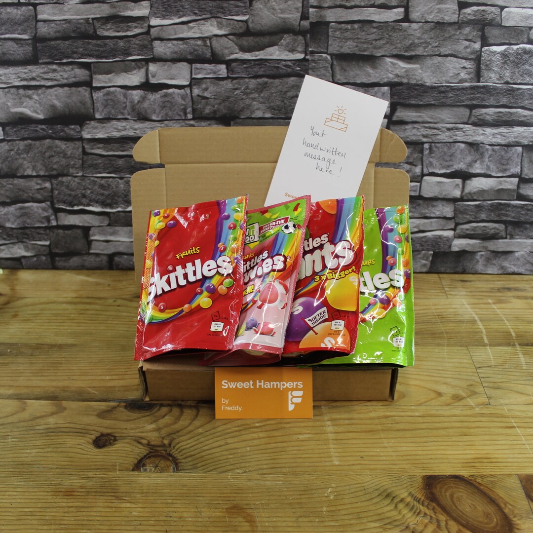 Skittles Assortment Sweet Hamper Gift - Etsy