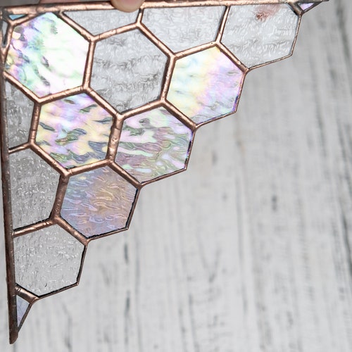 Stained Glass Cobweb Corner - Etsy
