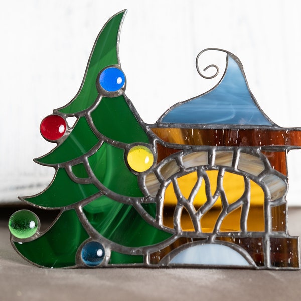 Stained Glass Fireplace - Etsy