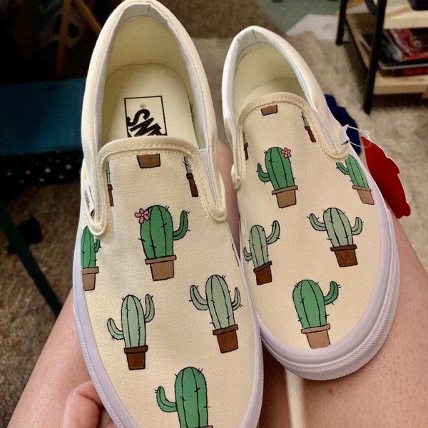 Hand Painted Vans - Etsy
