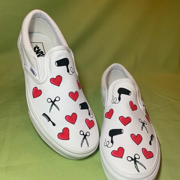 Hand Painted Vans - Etsy