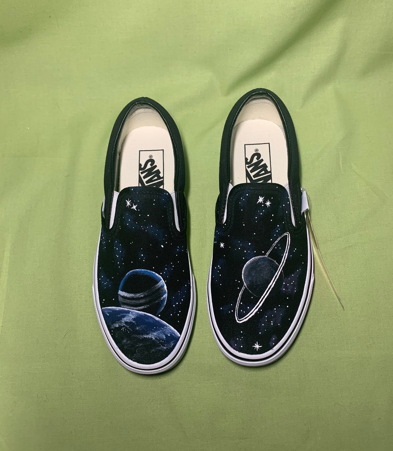 Custom Outer Space Shoes Custom Galaxy Vans Outer Space - Etsy