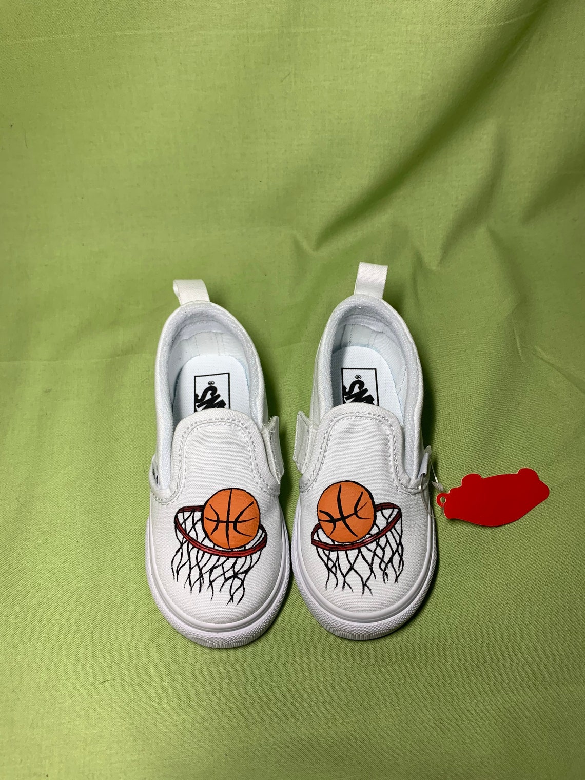 Custom Basketball Vans Childrens Custom Vans - Etsy