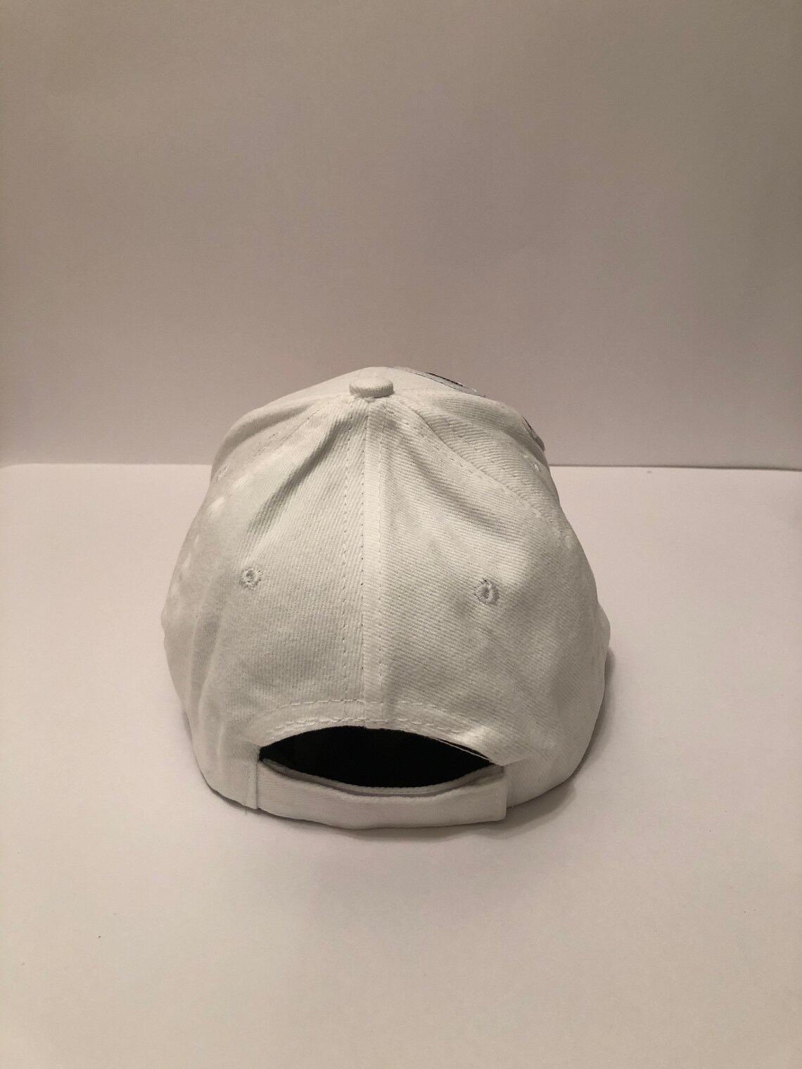 White 'feeling Blessed' 6 Panel Bling Baseball Cap With Embroidered ...