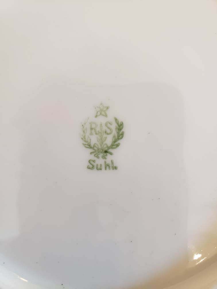 Beautiful Antique RS Suhl Prussia Germany tea / coffee cups | Etsy