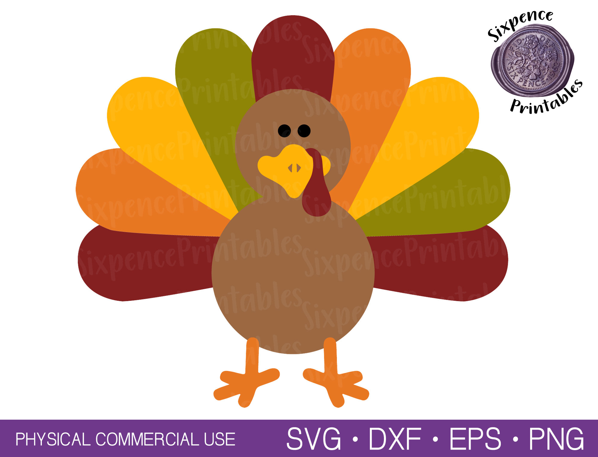 Little Turkeys Clipart