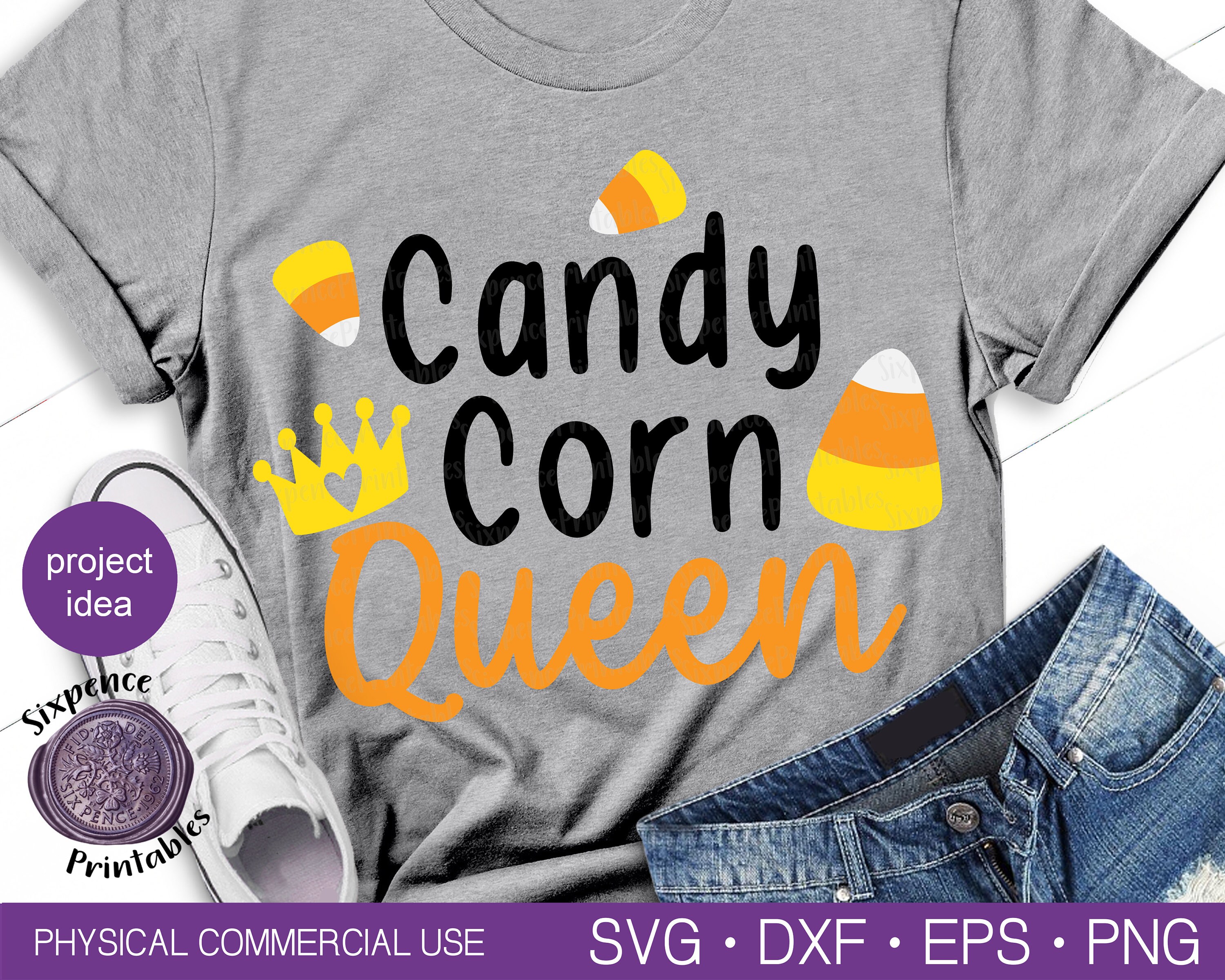 CANDY CORN KING and Queen Svg Candy Corn Svg Candy Corn Queen Svg Candy ...