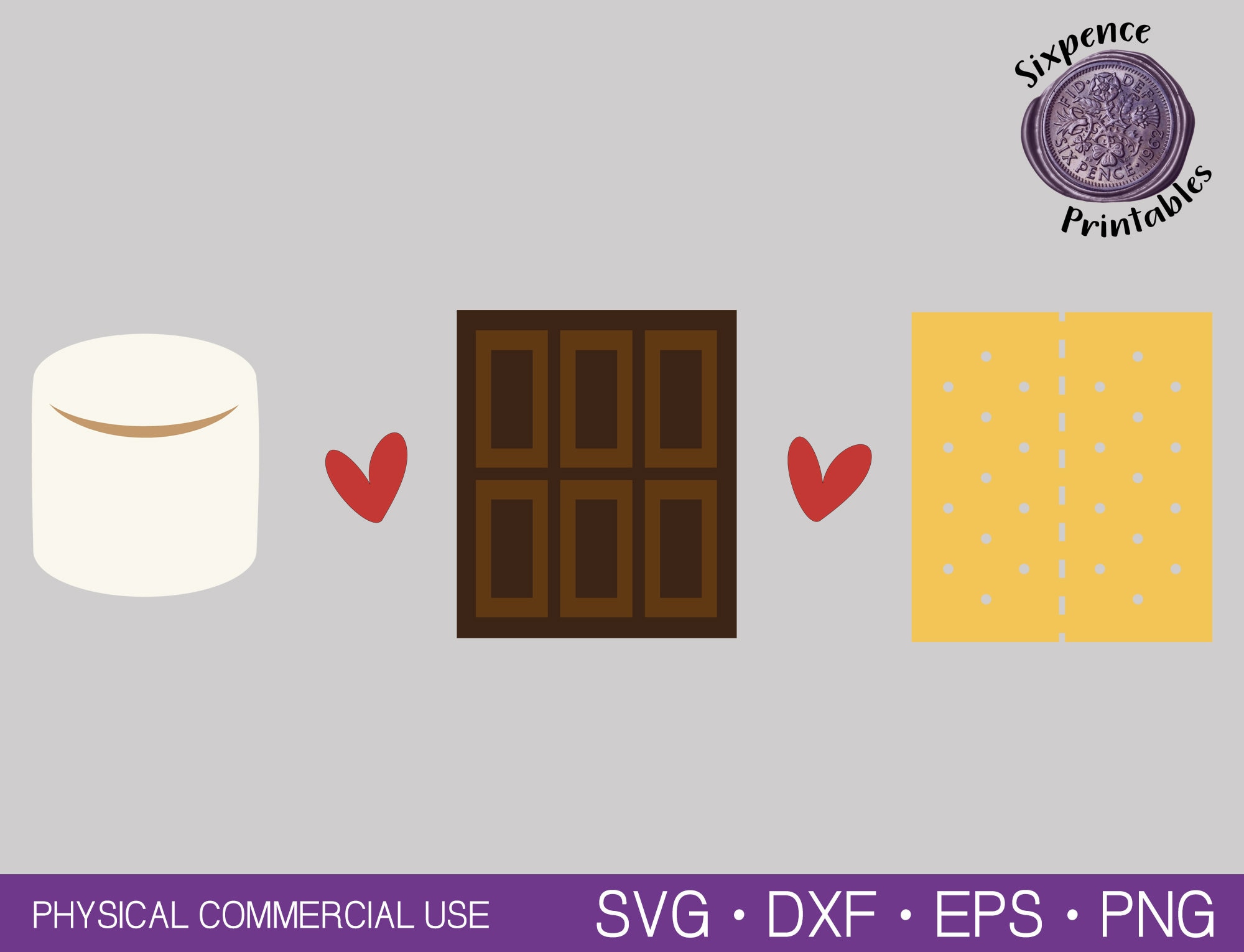 SMORES SVG Camping Clipart Happy Camper Svg Camp Life Svg - Etsy