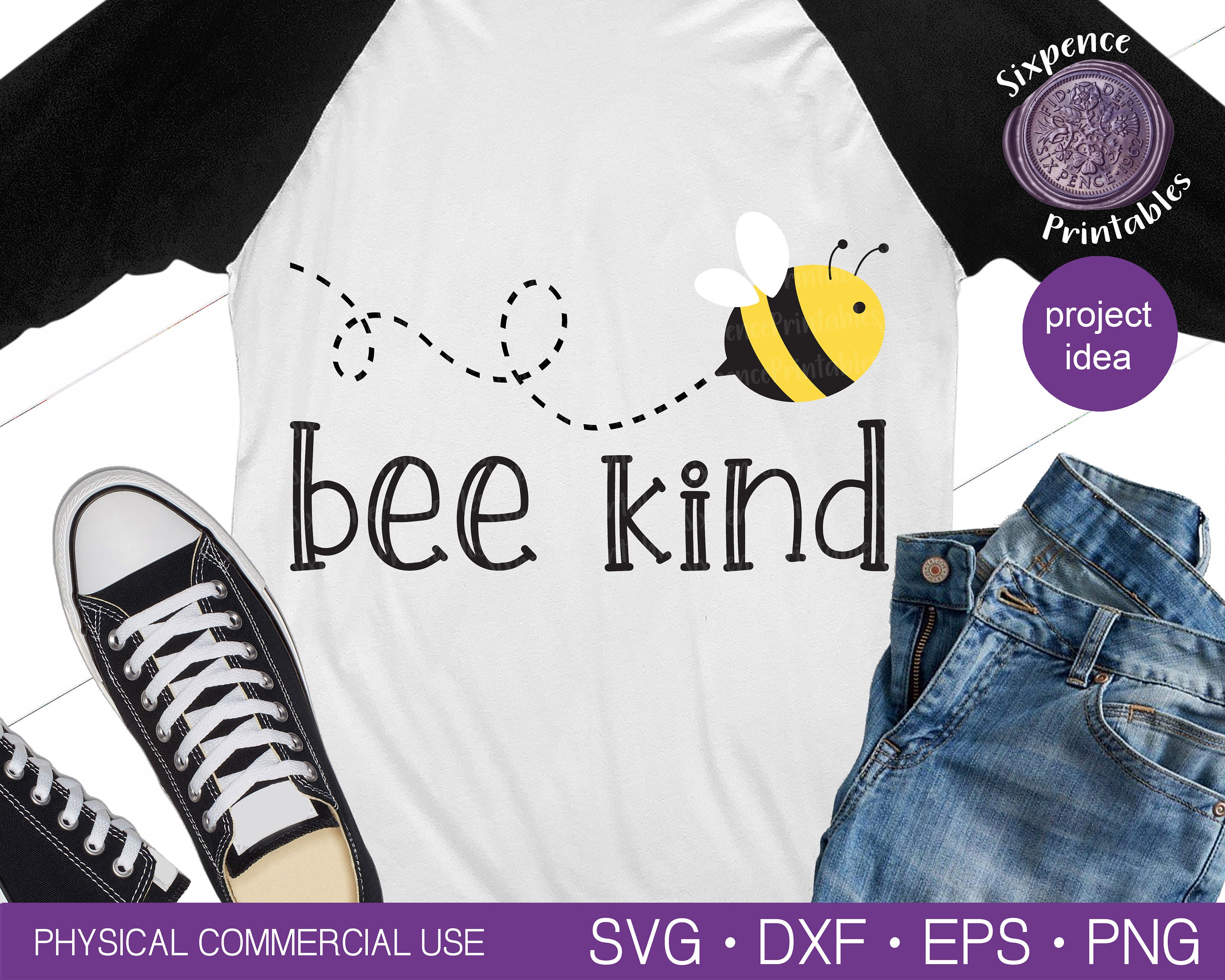 BEE KIND SVG Be Kind Svg Bee Svg Bee Clipart Kindness Svg - Etsy