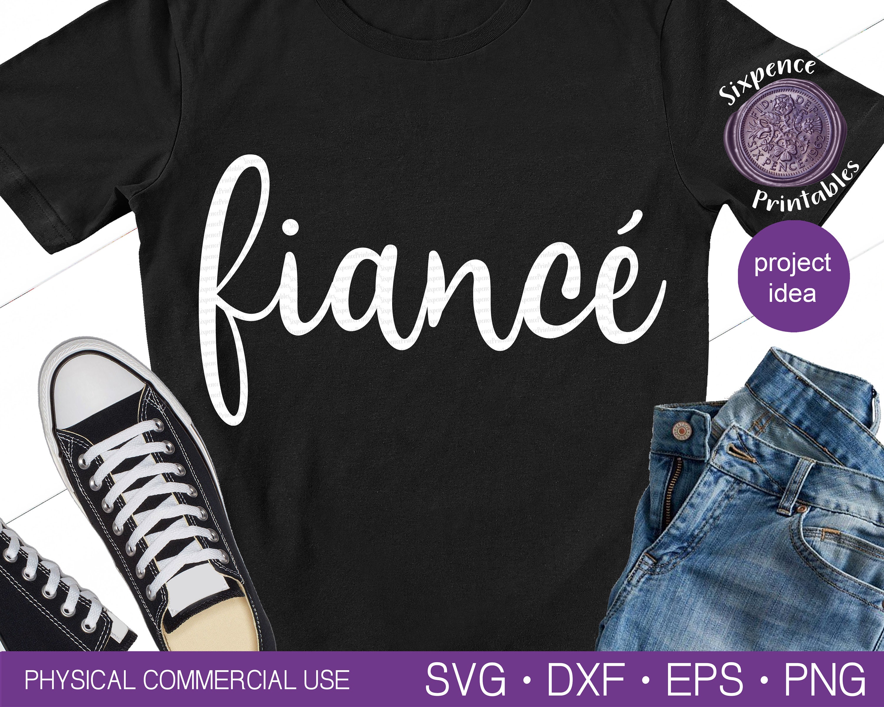 FIANCÉ SVG Engagement Svg Engaged Svg Wedding Svg Files for - Etsy