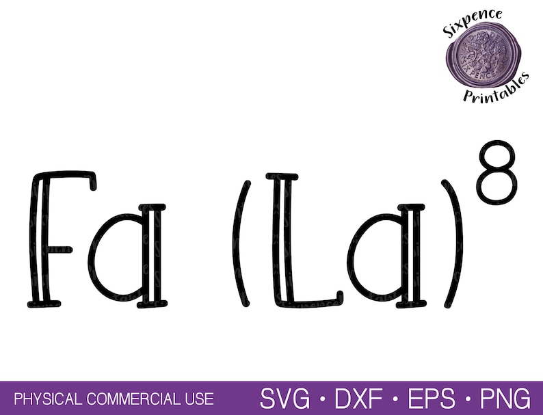 FA (LA) 8 SVG Funny Christmas Svg Math Teacher Svg Math Teacher Gift ...