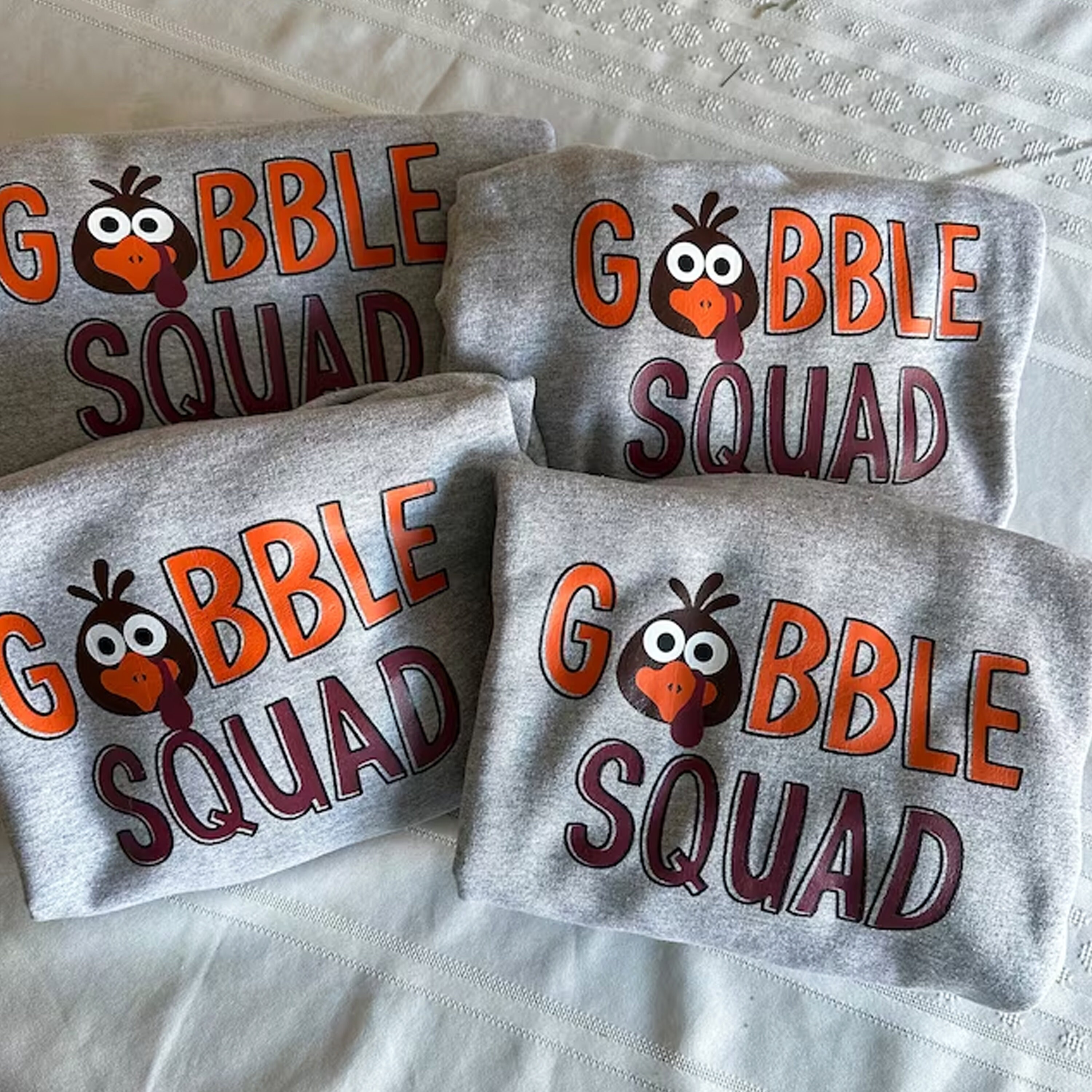 GOBBLE SQUAD SVG Turkey Face Svg Turkey Clipart Thanksgiving - Etsy