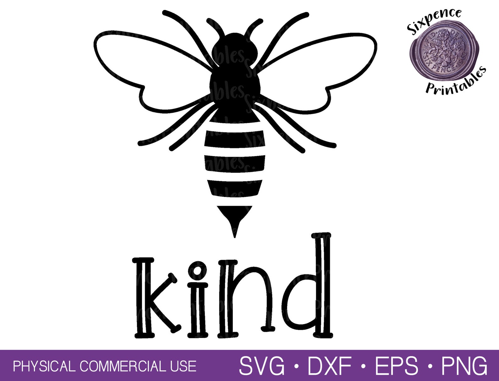 BEE KIND SVG Bee Sign Bee Svg Be Kind Svg Kindness Svg Bee - Etsy