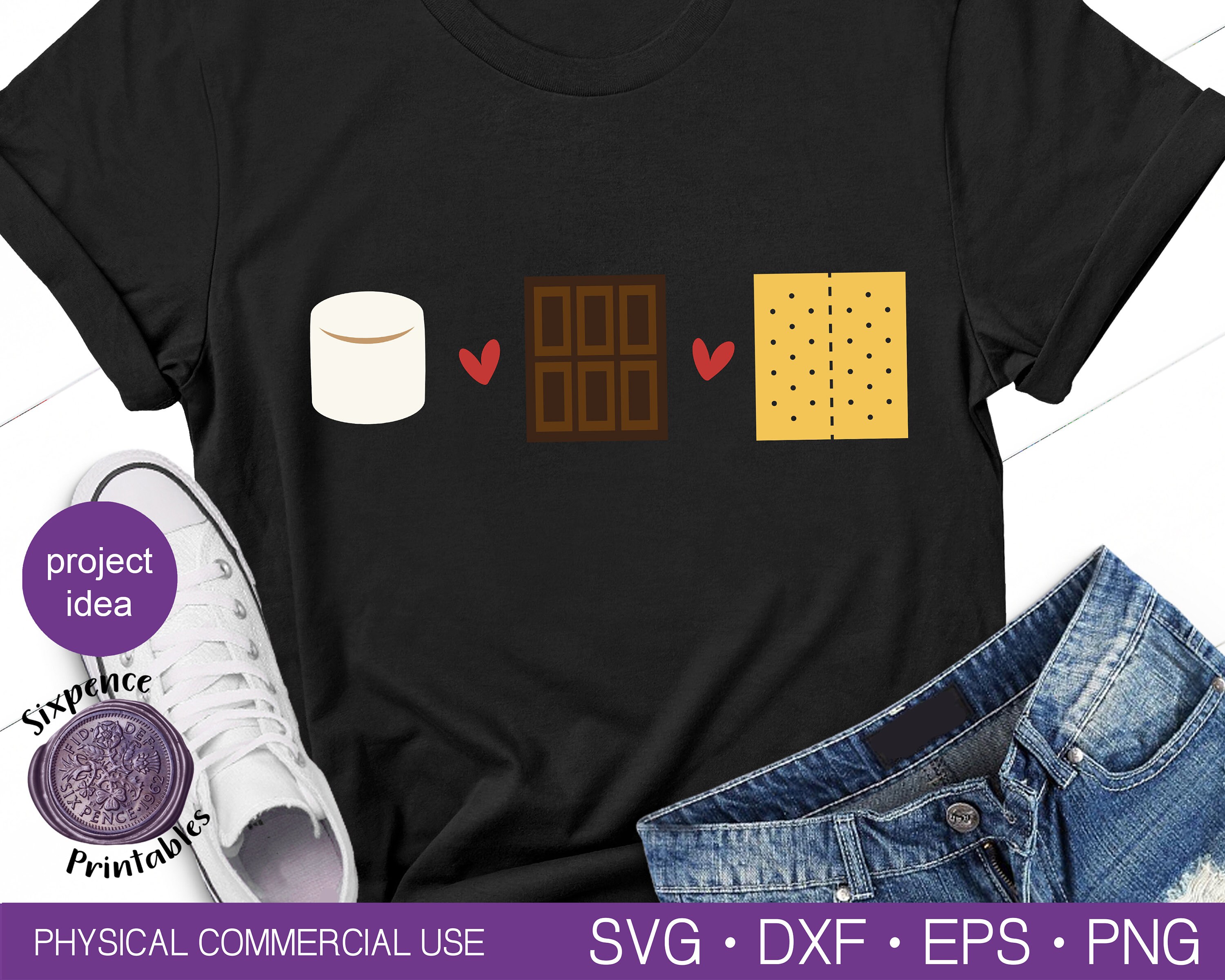 SMORES SVG Camping Clipart Happy Camper Svg Camp Life Svg Camping Shirt ...